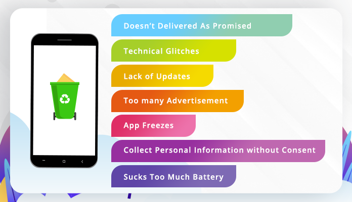 Reasons Why Users Uninstall Apps From Their Phones Reasons Why Users Uninstall Apps From Their Phones
