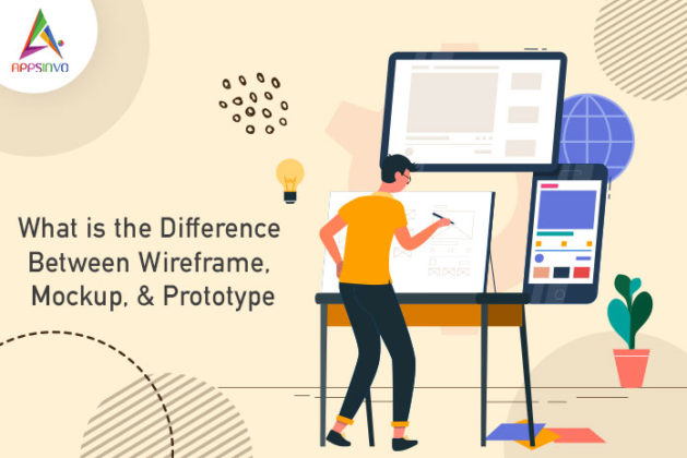 Appsinvo : What is the Difference Between Wireframe, Mockup, & Prototype